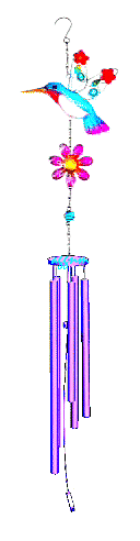 hummingbird wind chime (in Animated GIFs)