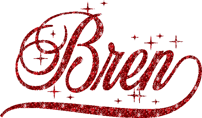 Bren (in Glitter Text)