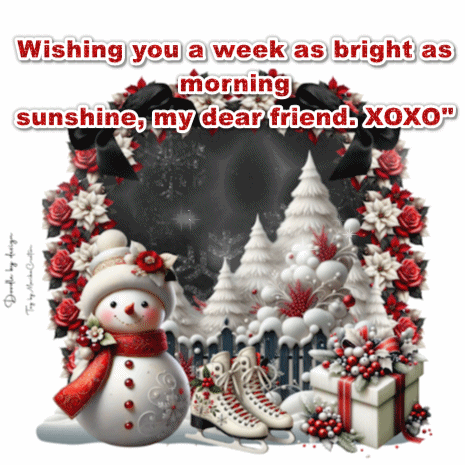 week (in Glitter Text)