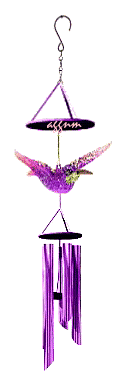 hummingbird wind chime (in Animated GIFs)